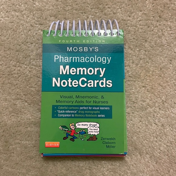 Office | Mosbys Pharmacology Memory Notecards Visual Mnemonic And ...